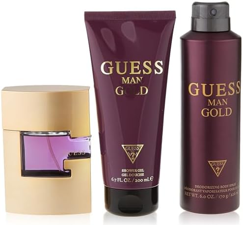 GUESS GOLD (M) SET EDT 75ML+200ML SG+226ML BODY SPRAY (NEW) price in ...