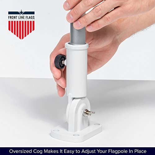 Front Line Flags Flag Pole Holder Bracket Adjustable | Heavy Duty Multi ...