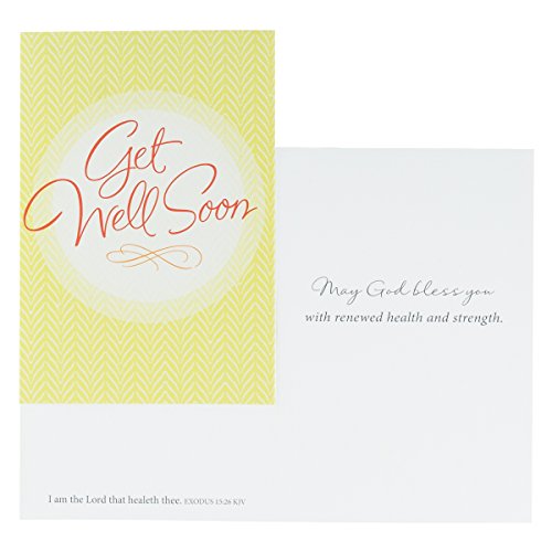 DaySpring Get Well - Inspirational Boxed Cards - Large Print - 53739 - DCBG