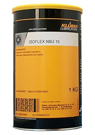 Kluber Isoflex NBU 15 High Speed Spindle Bearing Grease 1 KG Can ...