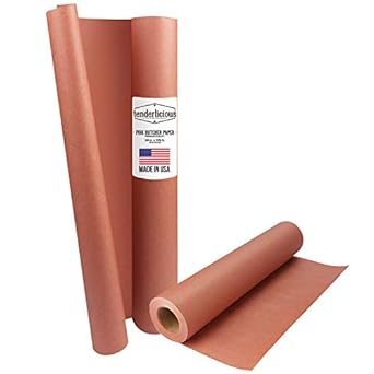 Amazon.com: Pink Butcher Paper Roll - 24 " x 175 ' (2100 ") Peach ...