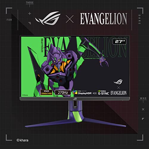 ASUS ROG Strix 27 1440P EVA Edition HDR Gaming Monitor (XG27AQM-G ...