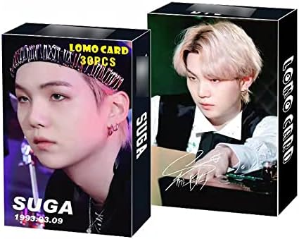 Goodern 30Pcs BTS Bangtan Boys SUGA Lomo Cards BTS SUGA Personal Lomo ...