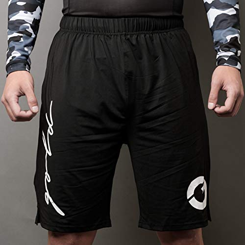 Gold BJJ Jiu Jitsu Shorts - IBJJF Approved No Gi Fight Short - for ...