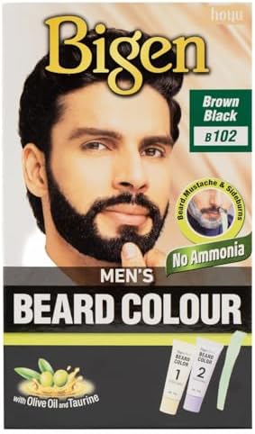 Bigen Men's No Ammonia Beard Color - Brown Black B102 price in Saudi ...