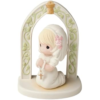 Amazon.com: Precious Moments First Communion Girl Figurine: Home & Kitchen