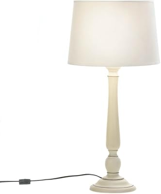 Tomons Bedside Led Table Lamp Dresser Fabric Shade Desk Lamp Solid Wood ...