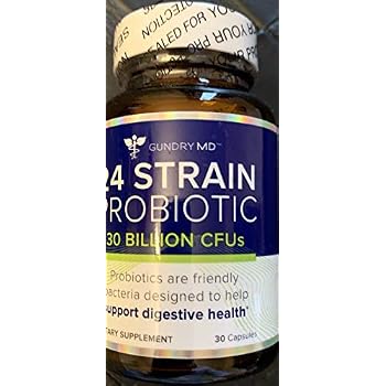 Amazon.com: Gundry MD 24 Strain Probiotic 30 Capsules: Health ...