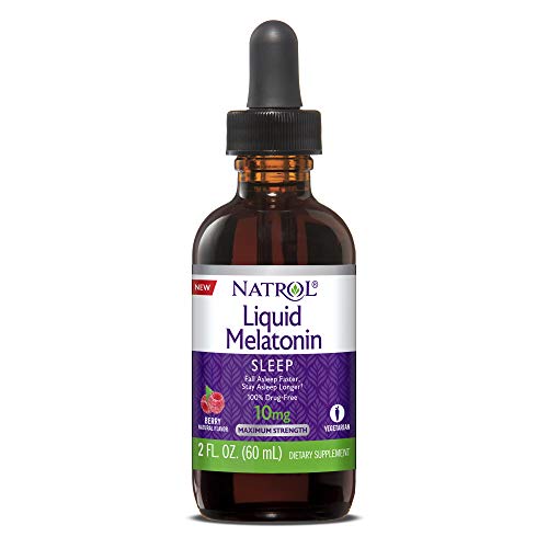 Natrol Melatonin Liquid, 10 Mg, 2 Fl. Oz in Oman | Whizz Sleep Supplements