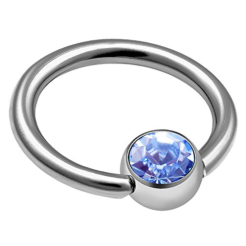 Buy bodyjewellery 1pc 16g 5/16 Titanium Captive Septum Lip Cartilage ...
