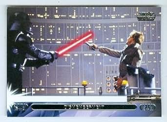 Star Wars trading card Luke Skywalker hand cut off by Darth Vader 2013 ...