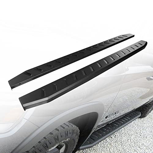 ONINE 6 Inch Black Running Boards Custom Fit 2019-2024 Dodge Ram 1500 ...