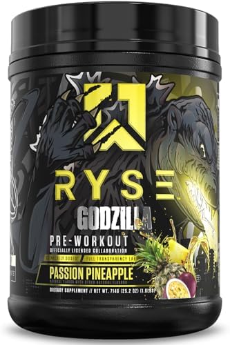 Ryse Noel Deyzel x Godzilla Pre Workout | Intense Pumps, Energy ...
