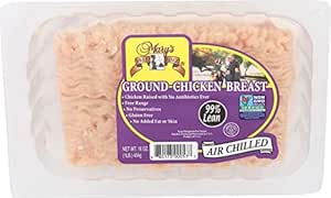 Mary's, Ground Chicken Breast, 16 oz: Amazon.com: Grocery & Gourmet Food