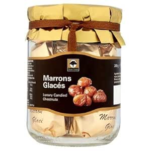 Amazon.com : Porter Foods Marrons Glaces (Candied Chestnuts) 200g ...
