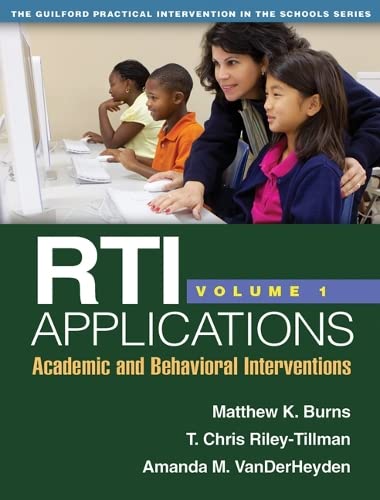 Amazon.com: RTI Applications, Volume 1: Academic and Behavioral ...