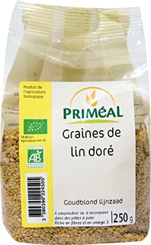 سعر PRIMEAL Ekibio Organic Golden Flaxseed 250G فى السعودية | بواسطة ...