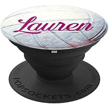 Amazon.com: Lauren Volleyball Sports Pattern with Girl's Name ...