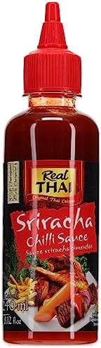 Real Thai Sriracha Chilli Sauce (240 ml) Authentic Sriracha Thai Sauce ...