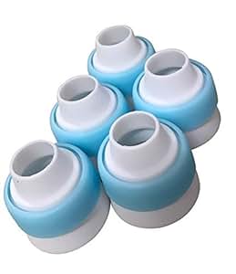 Colybecation Russian Piping Tip Coupler set, Single Color Coupler For ...