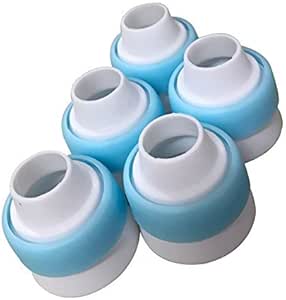 Colybecation Russian Piping Tip Coupler Set, Single Color Coupler for ...