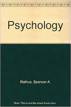Psychology: Amazon.co.uk: Rathus, Spencer A.: 9780030967900: Books