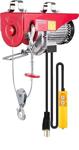 Happybuy 2000 LBS Lift Electric Hoist, 110V Electric Hoist, Remote ...