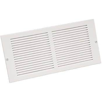 Two-way plastic register side wall/ceiling air register with multi ...