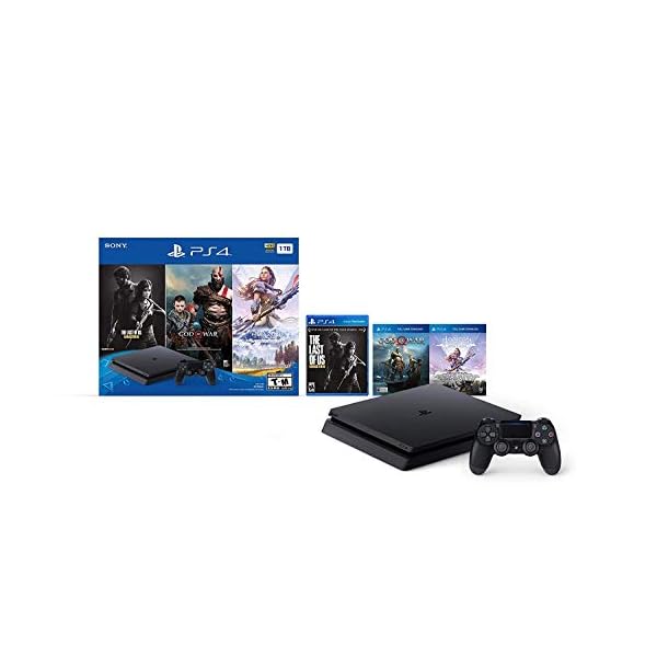 Newest Sony Playstation 4 PS4 1TB HDD Gaming Console Bundle with Three ...