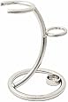 Amazon.com : Chrome Curved Safety Razor and Shaving Brush Stand from ...