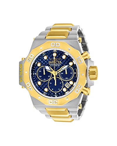 Invicta Akula Reserve Chronograph Blue Dial Mens Watch 23101 - Want It All