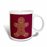 Gingerbread Man Cookie Mug Toppers