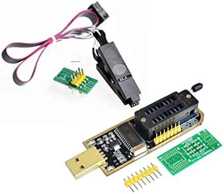 TECNOIOT CH341A 24 25 Series EEPROM Flash BIOS USB Programmer with ...