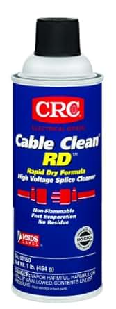Amazon.com: CRC Cable Clean RD High Voltage Liquid Splice Cleaner, 16 ...
