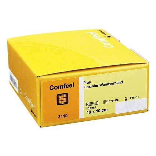 COMFEEL Plus flexibler Wundverb.10x10 cm 3110 10 St Verband: Amazon.de ...