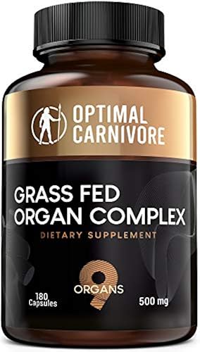 Optimal Carnivore Grassfed Beef Organs Supplement, Grass Fed Organ ...