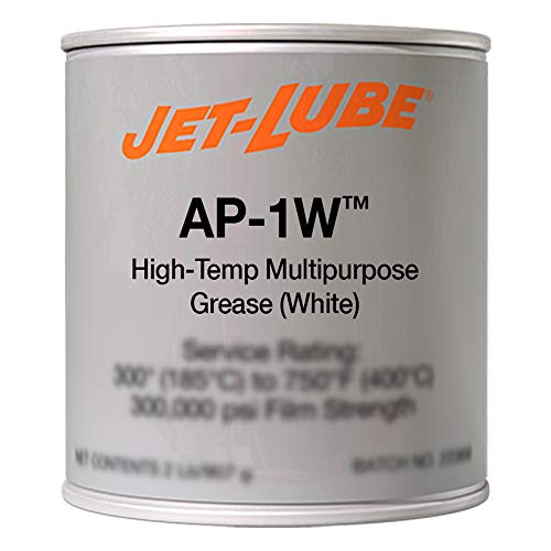 Jet-Lube AP-1W Non-Melt High Temperature White Grease, 1 lbs Can ...