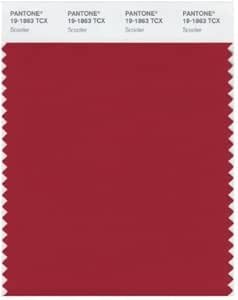 Pantone 19-1863 TCX Smart Color Swatch Card, Scooter Color: Scooter ...