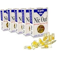 NIC-OUT Cigarette Filters 10 Packs (300 Filters) Smoking Free Tar ...