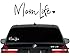 Amazon.com: Mama Bear Mom Life Black Decal Vinyl Sticker|Cars Trucks ...