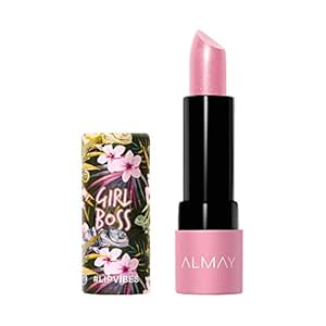 Amazon.com : Almay Lip Vibes, Girl Boss, 0.14 Ounce, cream lipstick ...