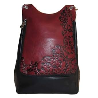 Amazon.com: espe Majestic Convertible Backpack Handbag (Red): Clothing