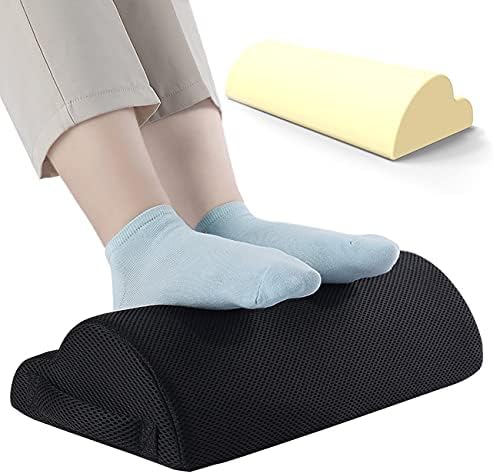 Office Foot Rest for Under Desk - Ergonomic Memory Foam Foot Stool ...