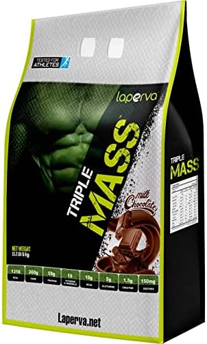 سعر laperva Triple Mass Gainer Protein Powder, High Calorie Weight ...