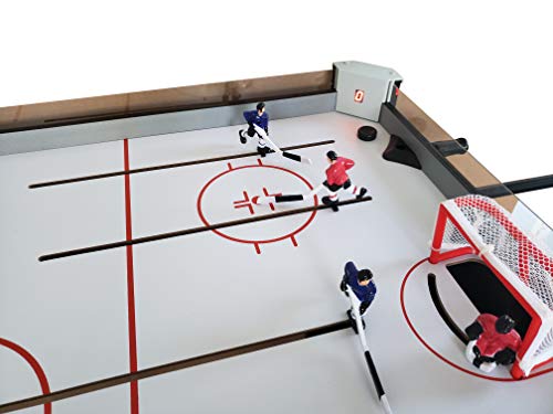 Mancave 45" Elite Rod Hockey Table Game. Fast paced Head-to-Head Bubble ...