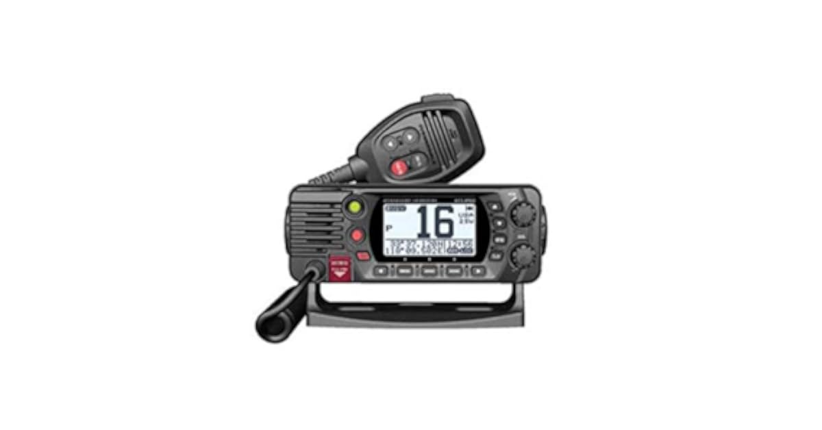 Standard Horizon GX1400GB Black 25W VHF/GPS Eclipse Series – Importar ...
