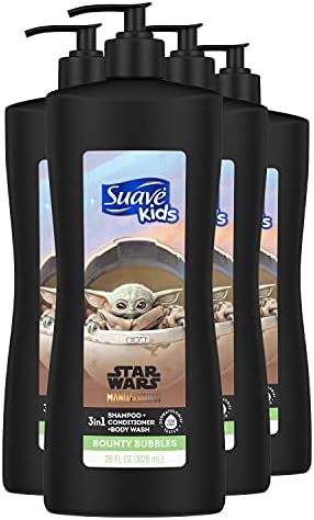 سعر Suave Kids 3 in 1 Shampoo For Tear-Free Bath Time, The Mandalorian ...