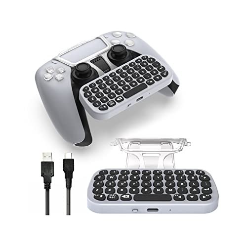 PS5 Controller Keyboard - Playstation 5 DualSense Chatpad Wireless ...