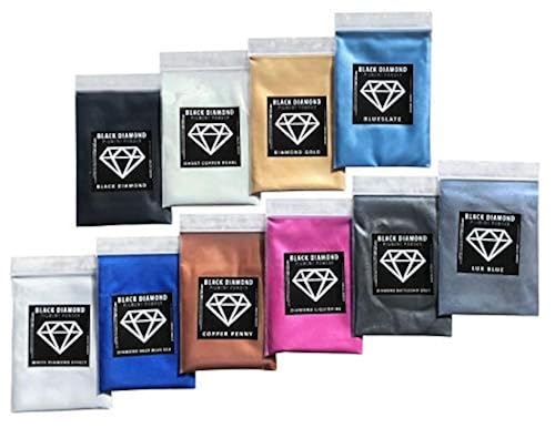 20 Color Variety Pack Mica Powder Pure, 2TONE Series Variety Pigment ...