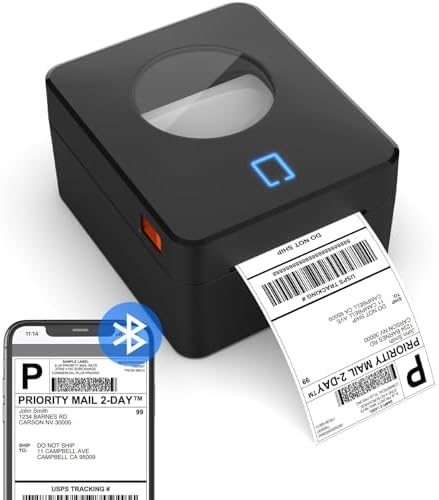 سعر Dorany Bluetooth Thermal Shipping Label Printer, 4X6 Label Printer ...